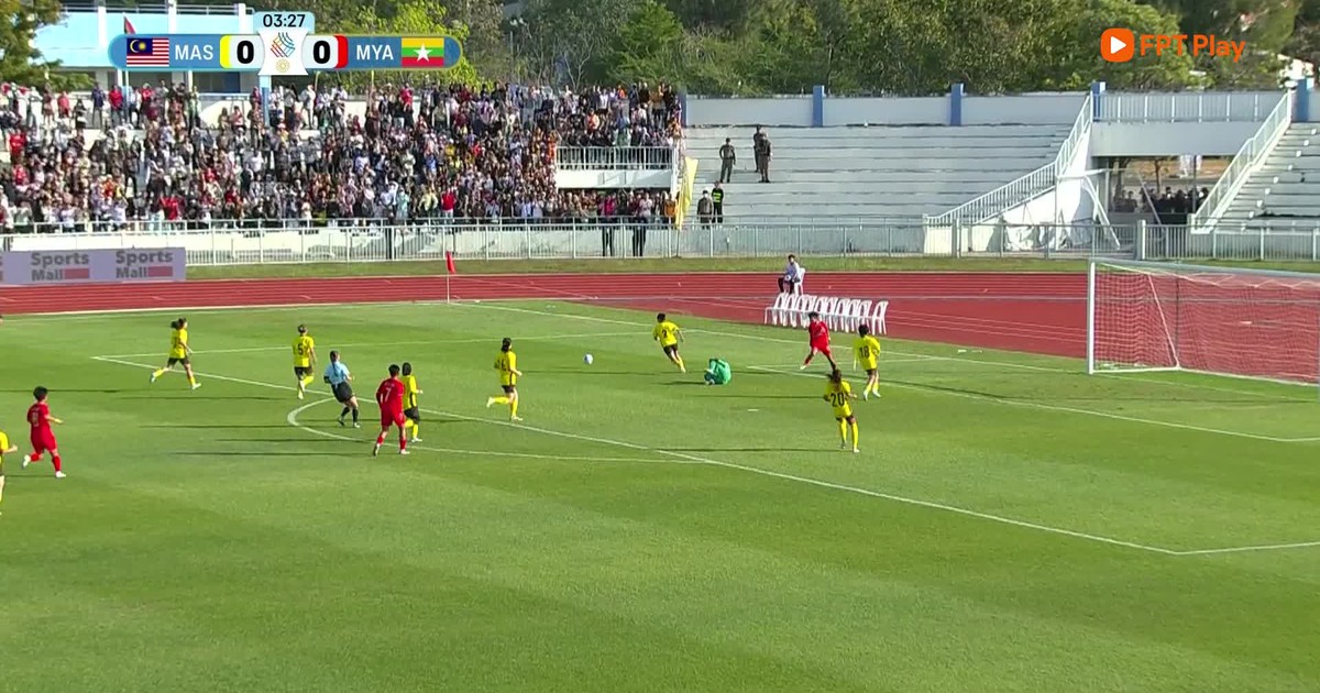 Highlights of Myanmar women's team's 3-0 victory over Malaysia: An easy ...