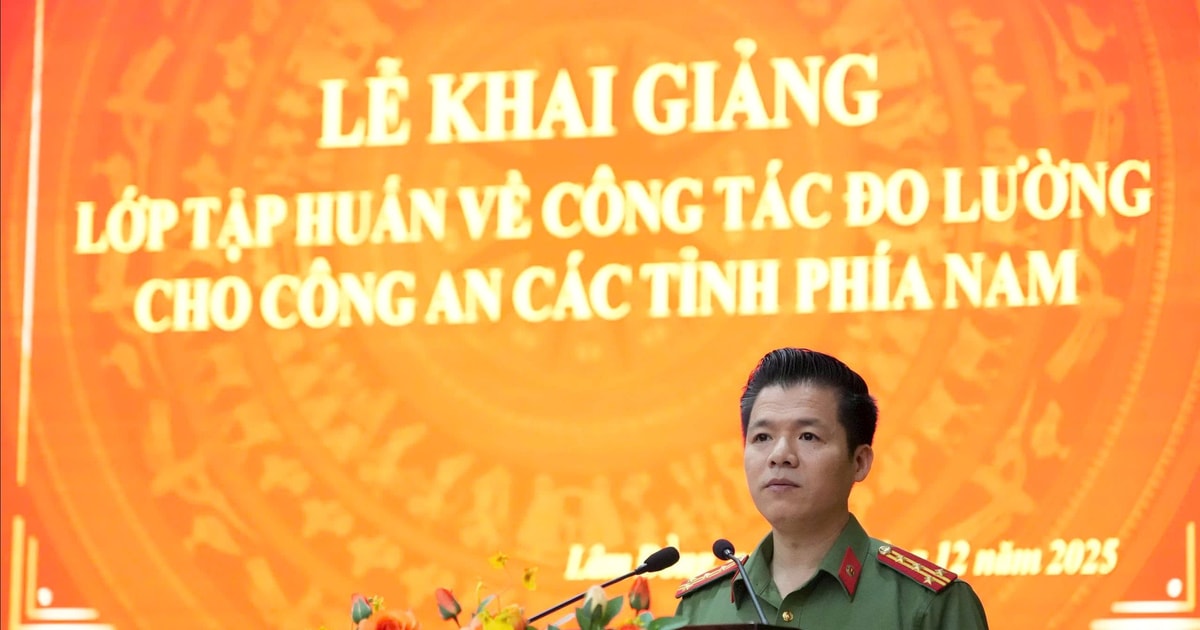 Bộ Công an tập huấn công tác đo lường tại các tỉnh phía Nam