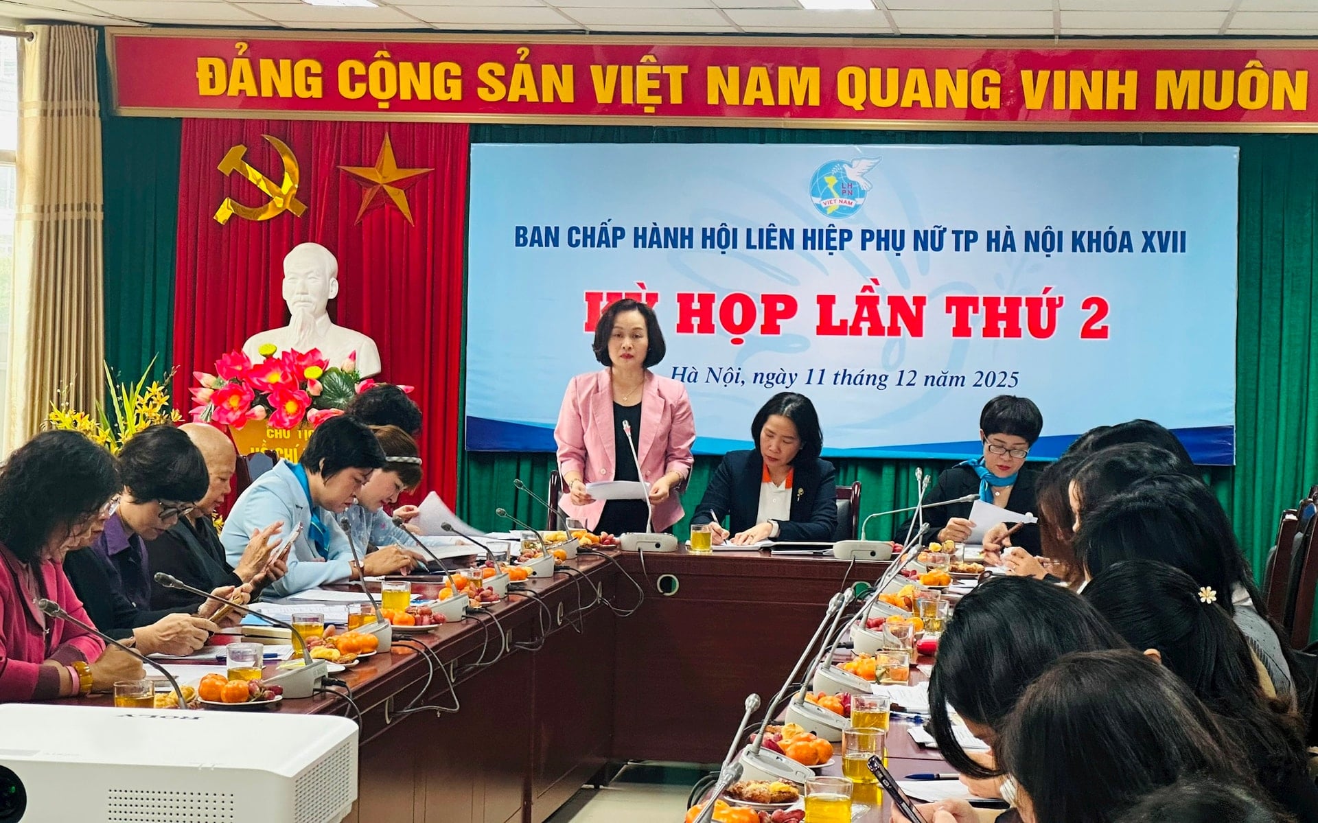 Completed 815 projects and tasks for women and children.