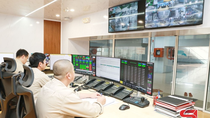 The Nam Chien hydropower plant operates stably, safely, and efficiently.