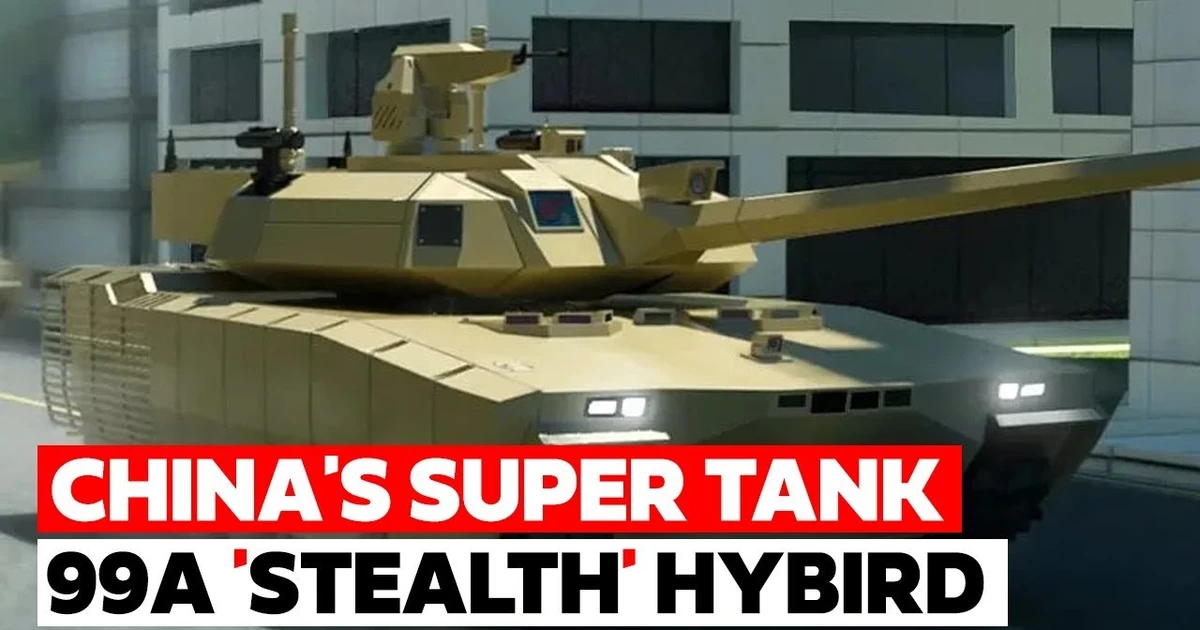 China develops tanks using hybrid engines.