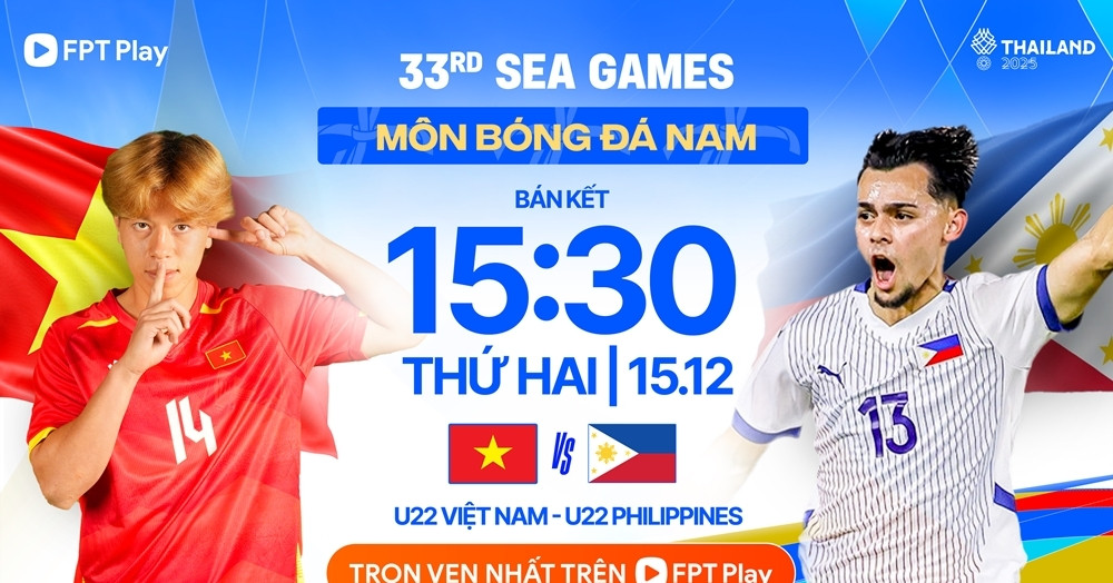 Link xem trực tiếp bóng đá U22 Việt Nam vs U22 Philippines: Bán kết SEA Games