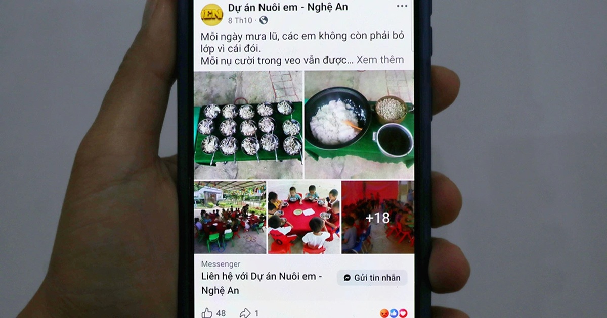 A raíz de las acciones inusuales de la página de Facebook "Nuoi em Nghe ...