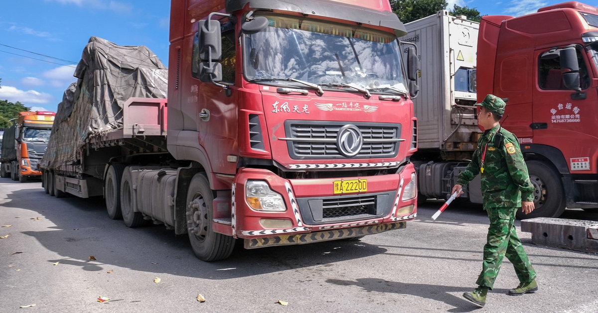 Smart border crossings at the Vietnam-China border.