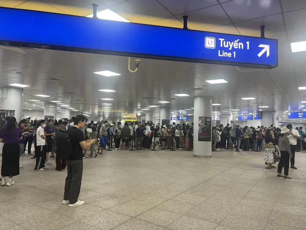 Metro Line 1 served nearly 19 million passengers.