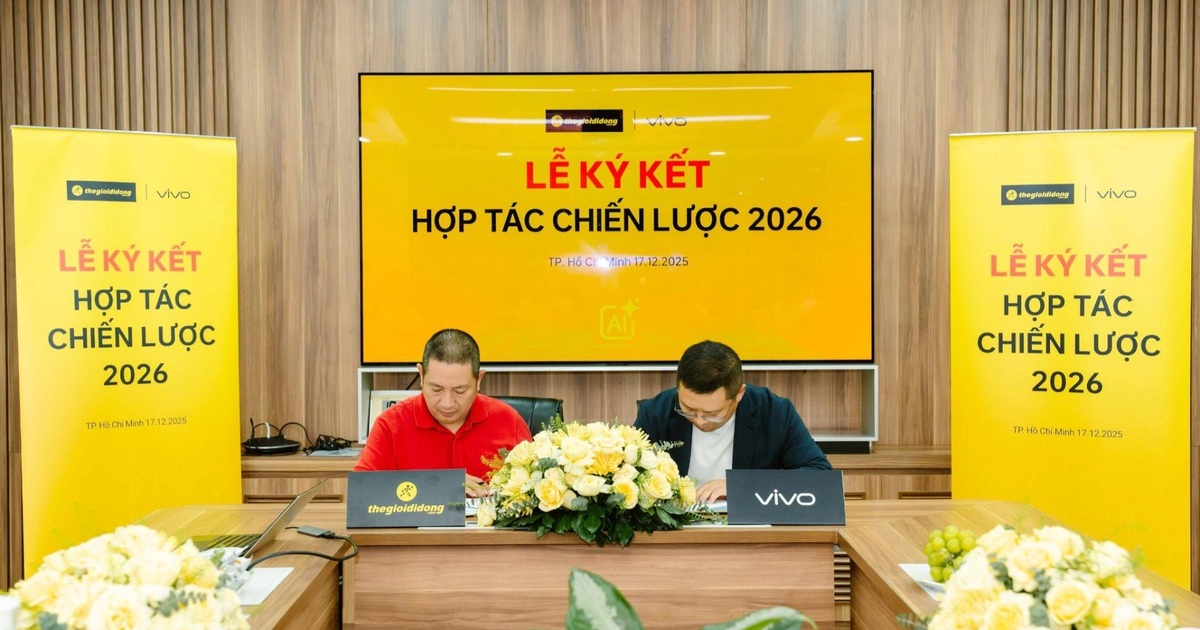 The Gioi Dien Thoai (Mobile World) and vivo sign strategic cooperation ...