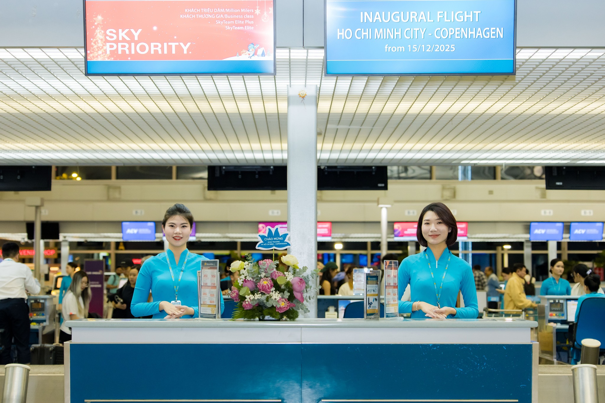 The first direct flight between Vietnam and Denmark marks a new ...