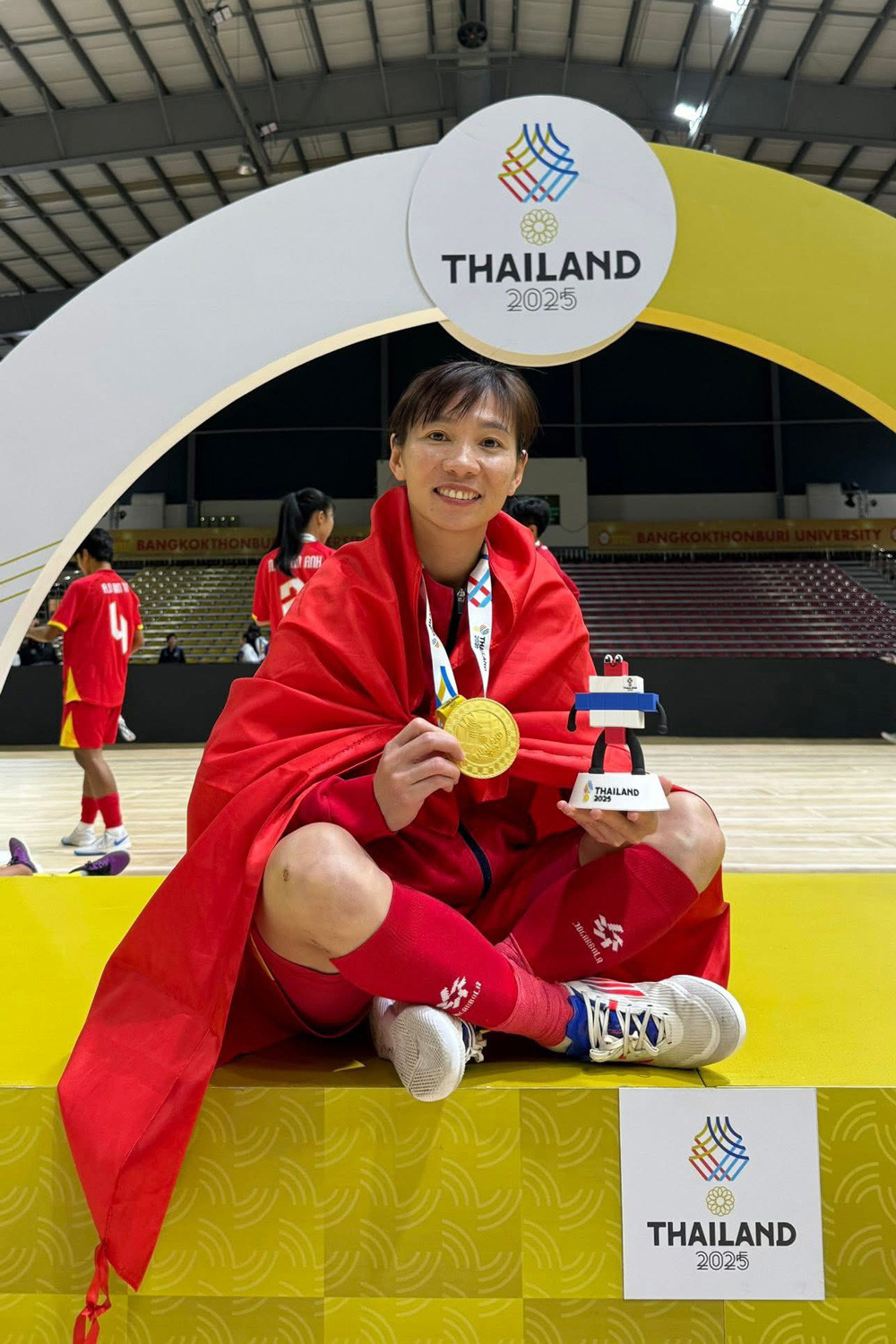 Vietnam women's futsal team wins SEA Games 33 championship: The diamond ...