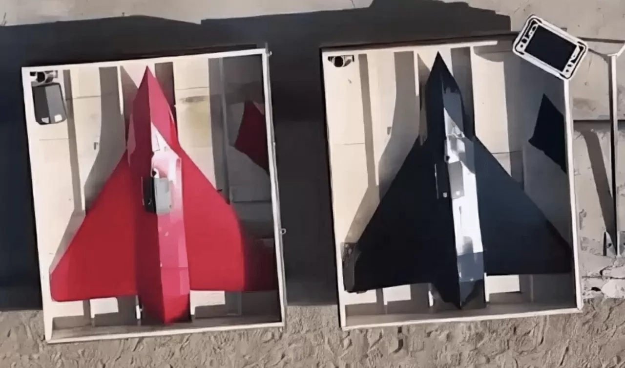 Iran unveils a new model of high-speed, stealth attack UAV with ...