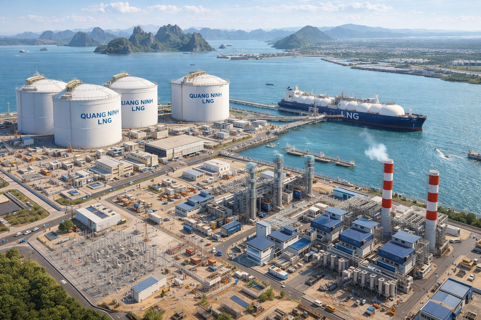 Quang Ninh proposes removing obstacles for the $2.2 billion LNG power ...