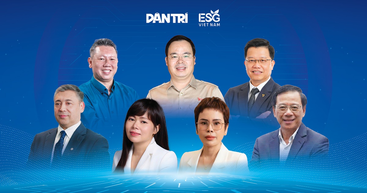 Impressive statement at the Vietnam ESG Forum 2025 organized by Dan Tri ...