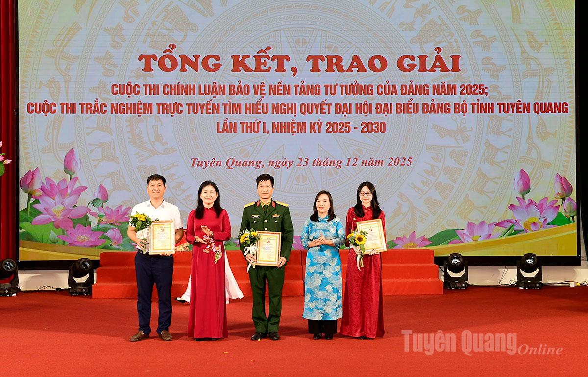 In summary, awards were presented for the two competitions on ...
