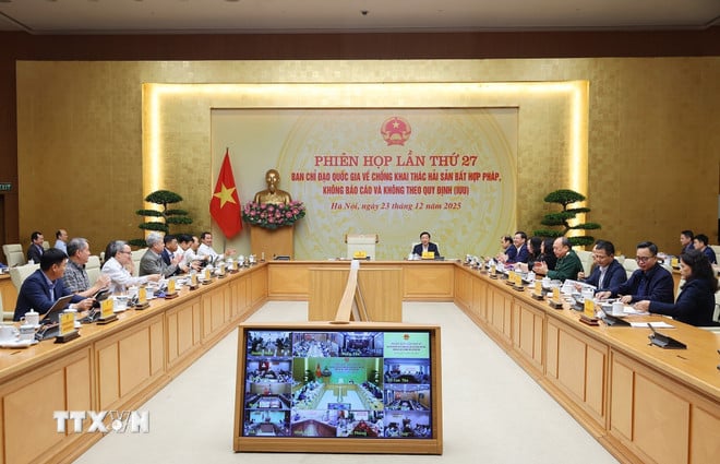 Deputy Prime Minister Tran Hong Ha chaired the meeting of the Steering ...