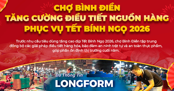 Binh Dien Market intensifies efforts to regulate the supply of goods to ...