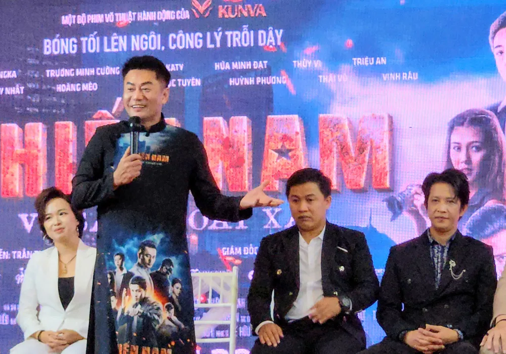 Trương Minh Cường từng bị gãy tay khi đóng phim hành động