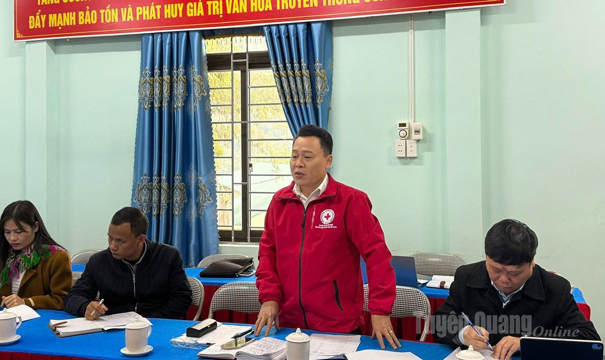 Thang Tin commune is developing a plan to organize the "Spring Border ...