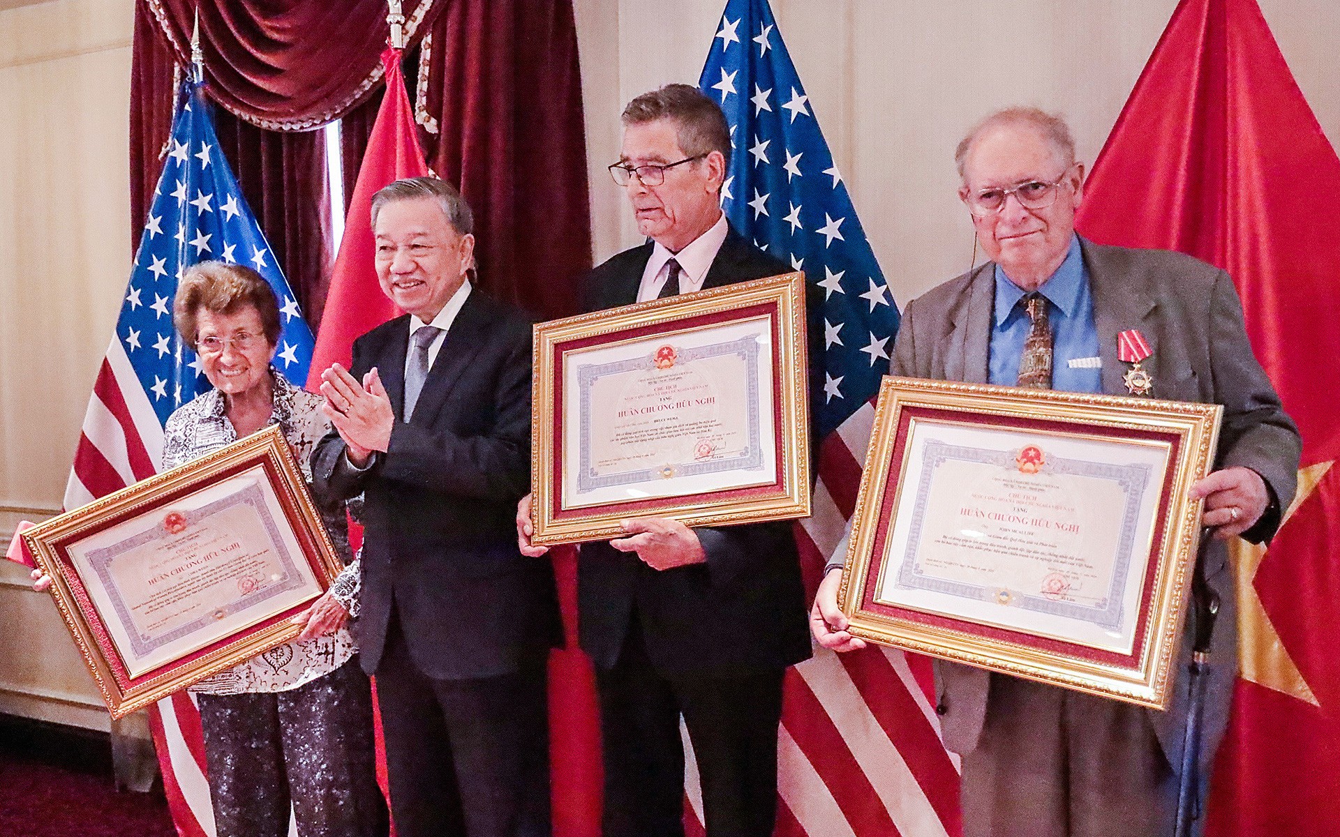 In memory of Cora and Peter Weiss - loyal American friends of Vietnam.
