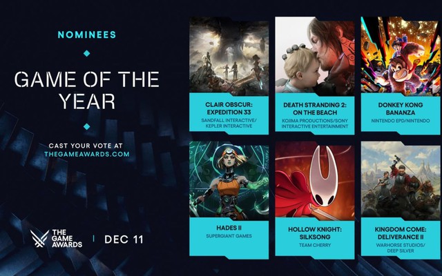 Những điều đáng mong đợi tại sự kiện The Game Awards 2025
