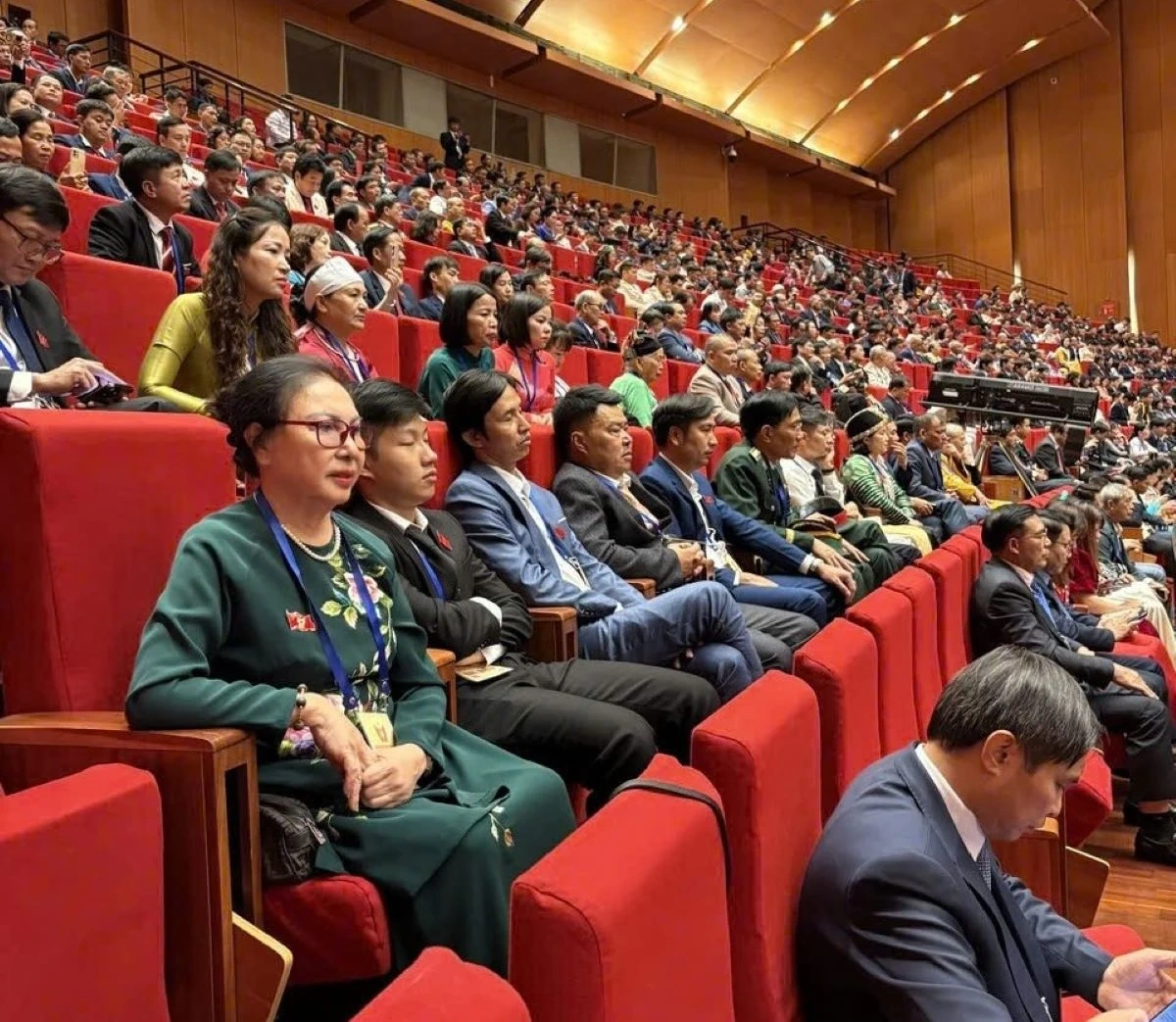 Attending the 11th National Congress of Emulation and Patriotic ...