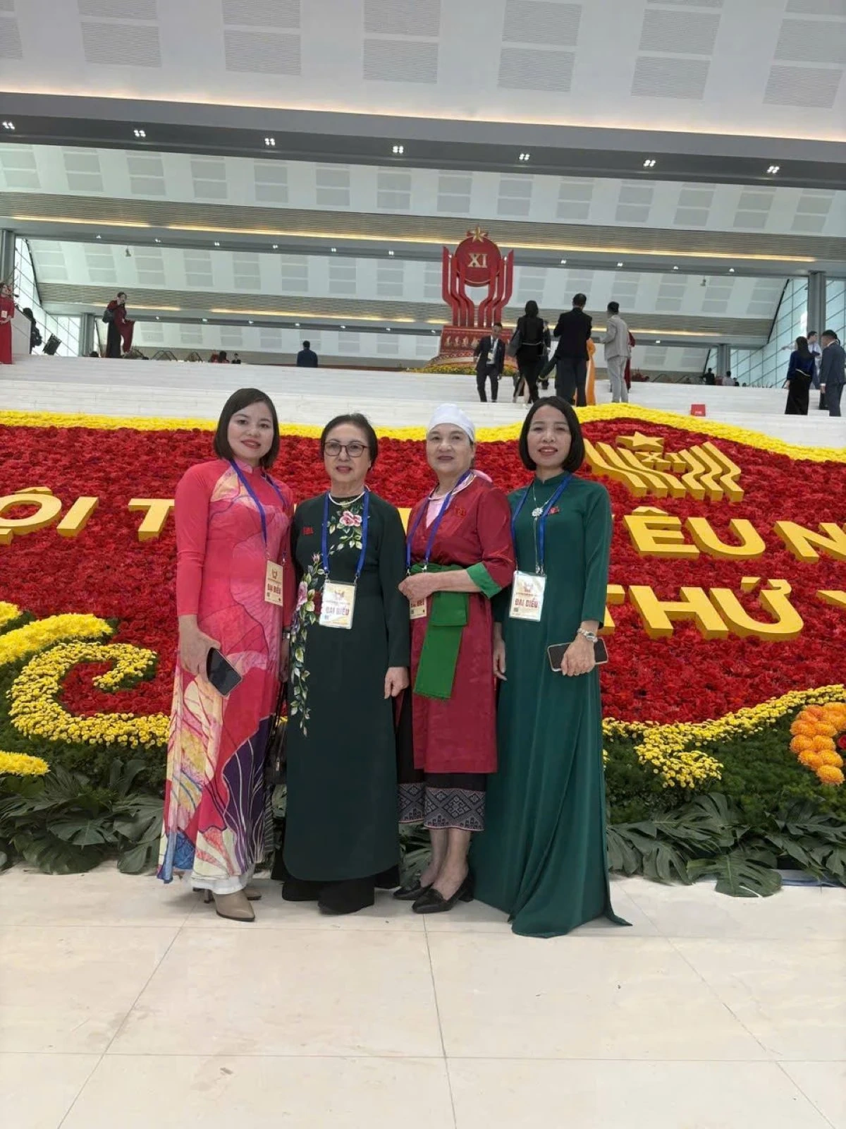 Attending the 11th National Congress of Emulation and Patriotic ...