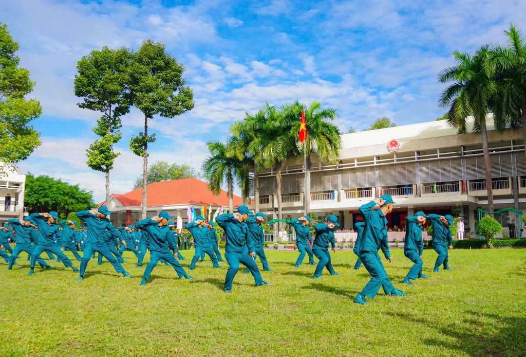 "Proud of the 90-year tradition of the Militia and Self-Defense Forces"