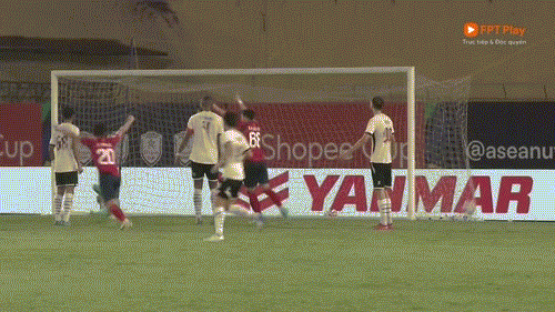 Live CAHN vs PSM Makassar 2-0 (Half-time): Bui Hoang Viet Anh scores.