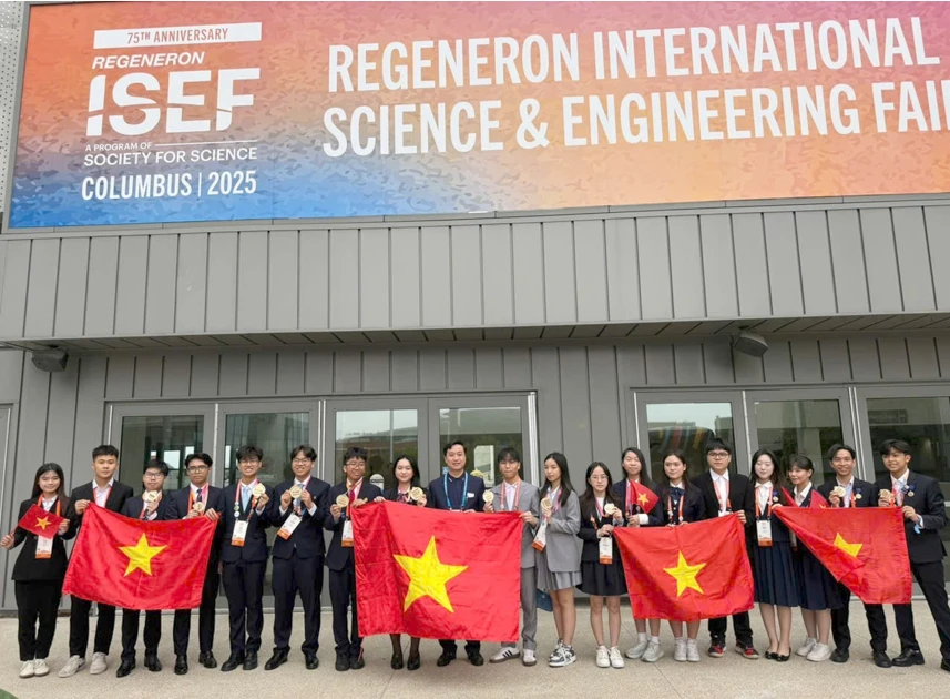 Vietnamese students achieve highest results ever at Regeneron ISEF 2025