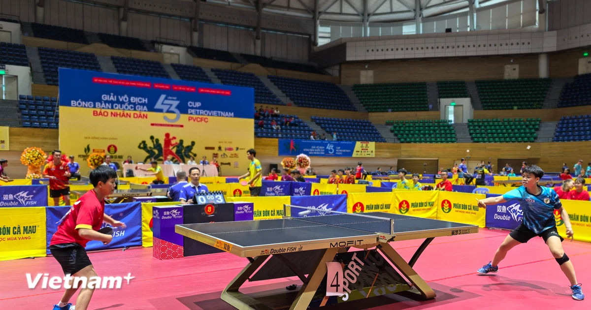 The 43rd National Table Tennis Championship of Nhan Dan Newspaper kicks off