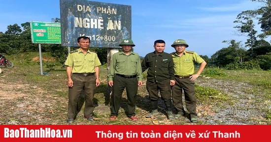 Strengthening forest protection on the border of Nhu Xuan - Nghe An
