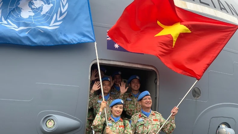 La huella de Vietnam en el mapa mundial de las operaciones de mantenimiento de la paz