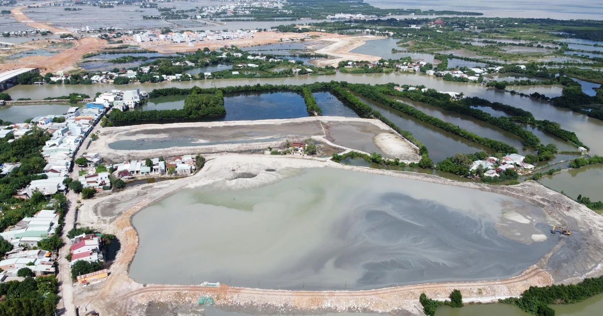 วิจัยการขุดทรายในทะเลสาบ Thi Nai เพื่อให้บริการทางหลวงสาย Quy Nhon - Pleiku