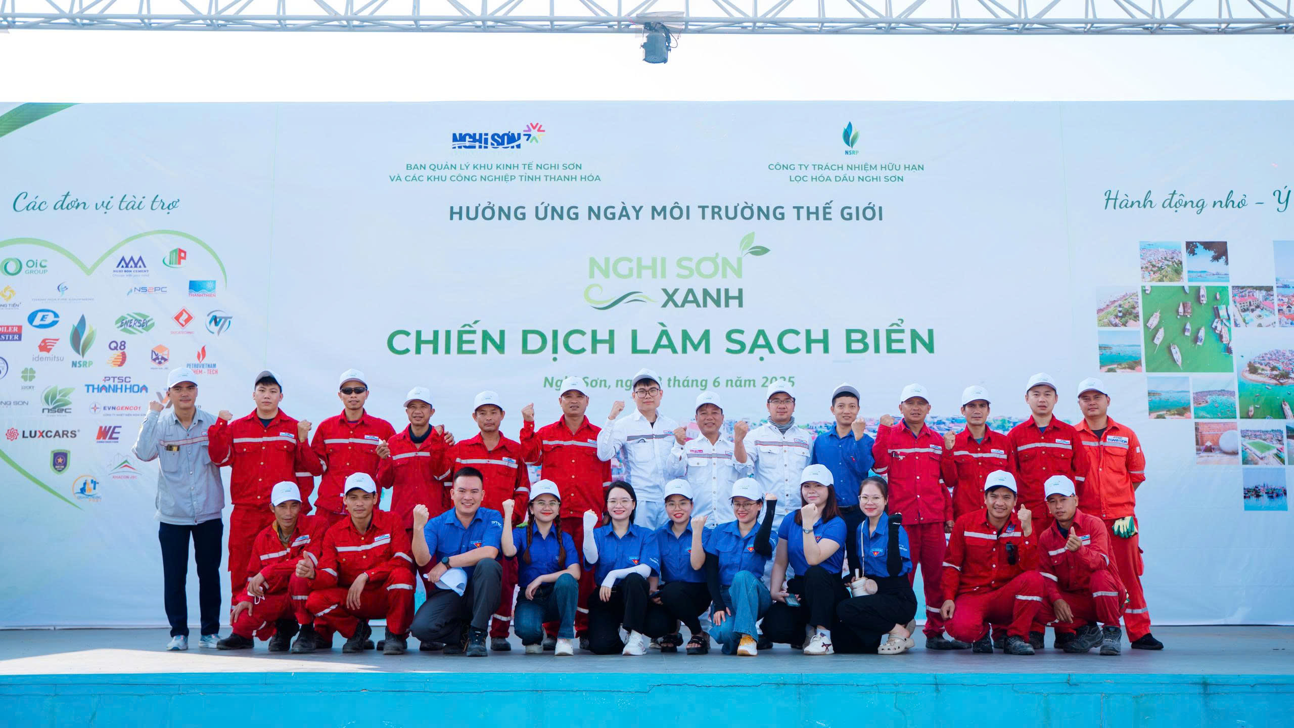 PTSC Thanh Hóa tham gia chiến dịch Làm sạch biển 2025 - Hưởng ứng sáng kiến “Nghi Sơn Xanh”