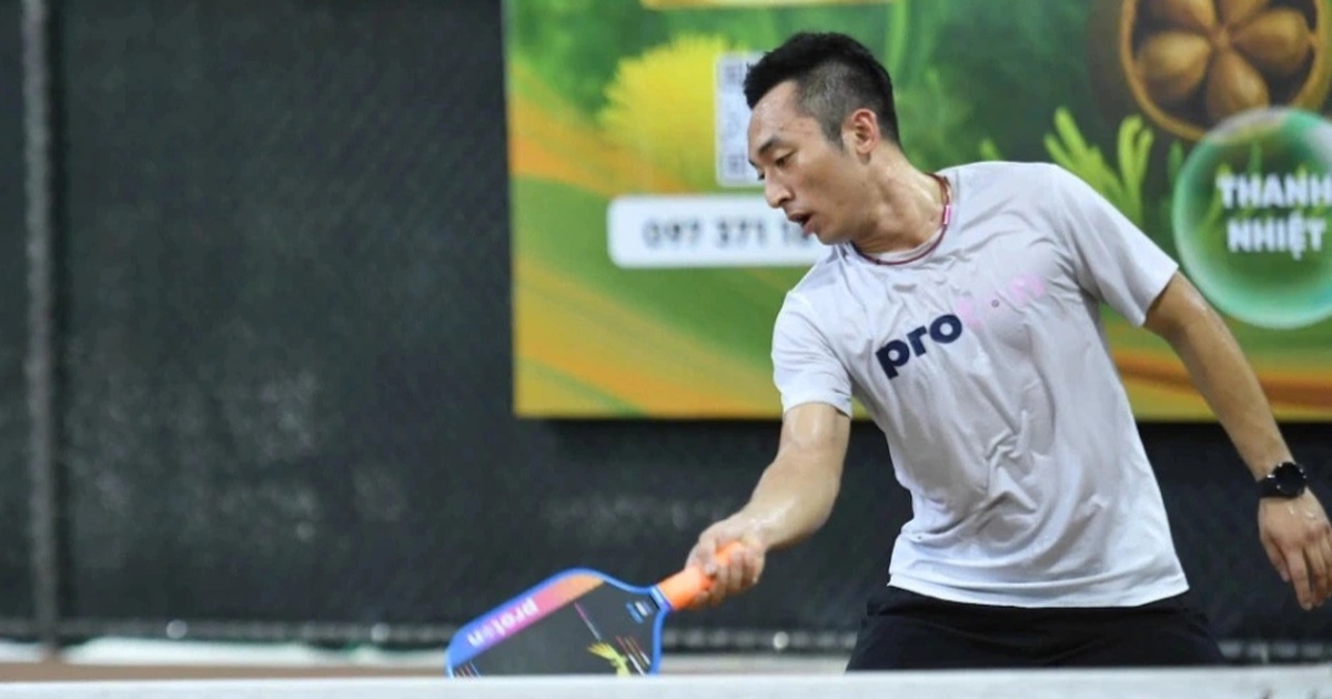 테니스 선수 Tran Duc Phong: "단트리 신문 피클볼 대회는 매우 의미 있고 흥미롭습니다."