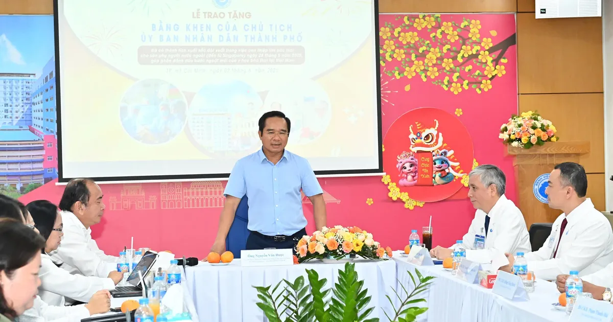 Vorsitzender des Volkskomitees von Ho-Chi-Minh-Stadt: Die fetale Herzintervention ist eine ...