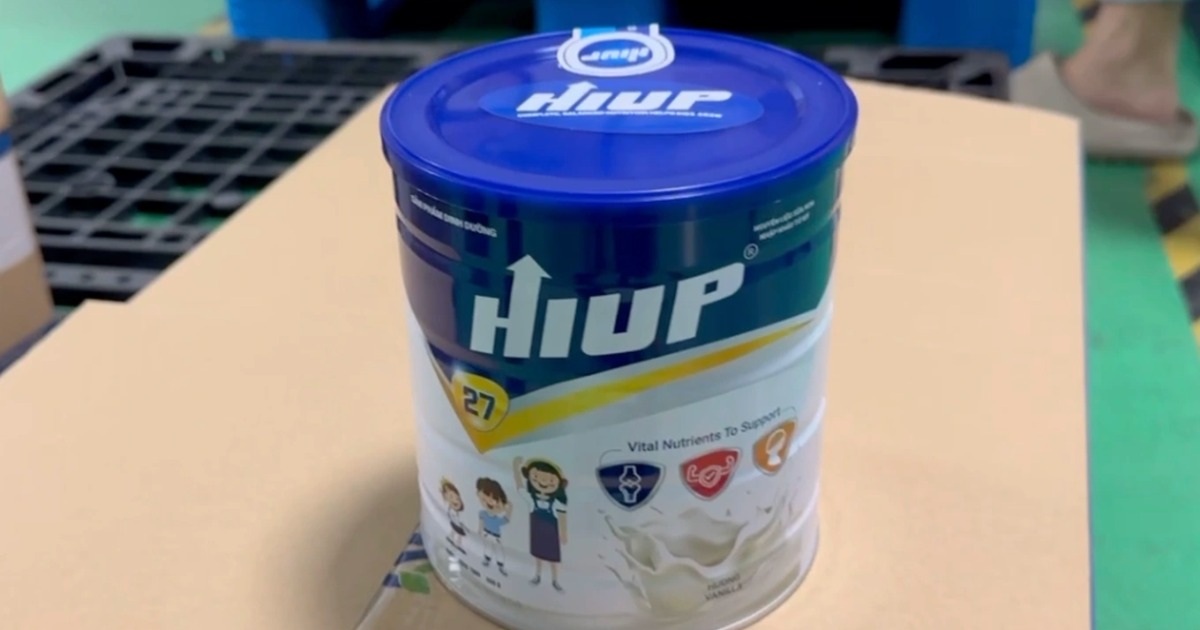 Who is behind the ecosystem producing counterfeit Hiup milk powder?