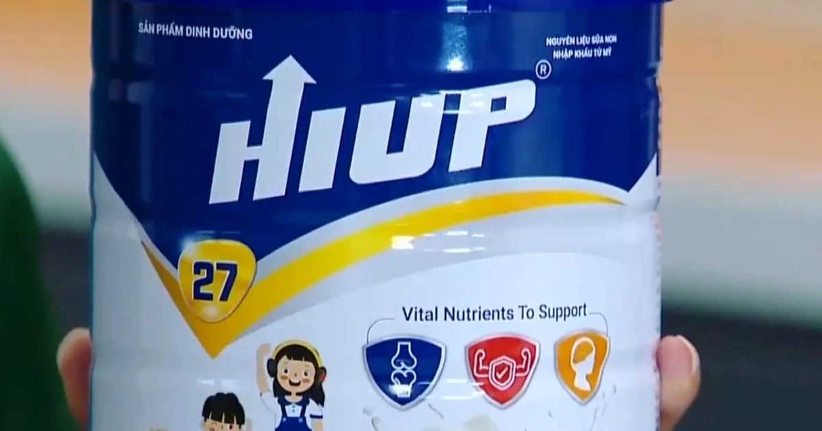 Original Hiup milk 87,000 VND, sold 546,000 VND: A series of loud ...