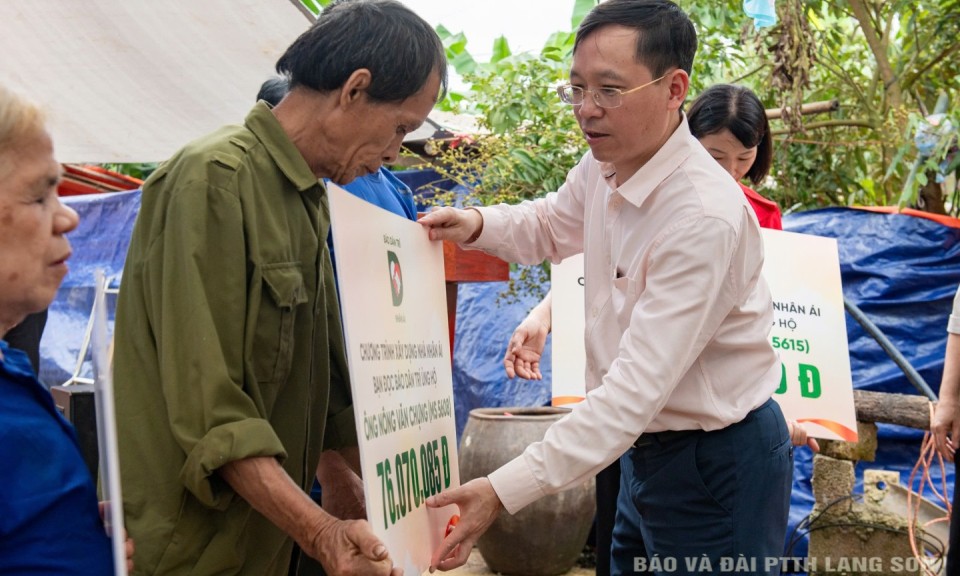 Construction of 6 charity houses started with funding support from Dan ...