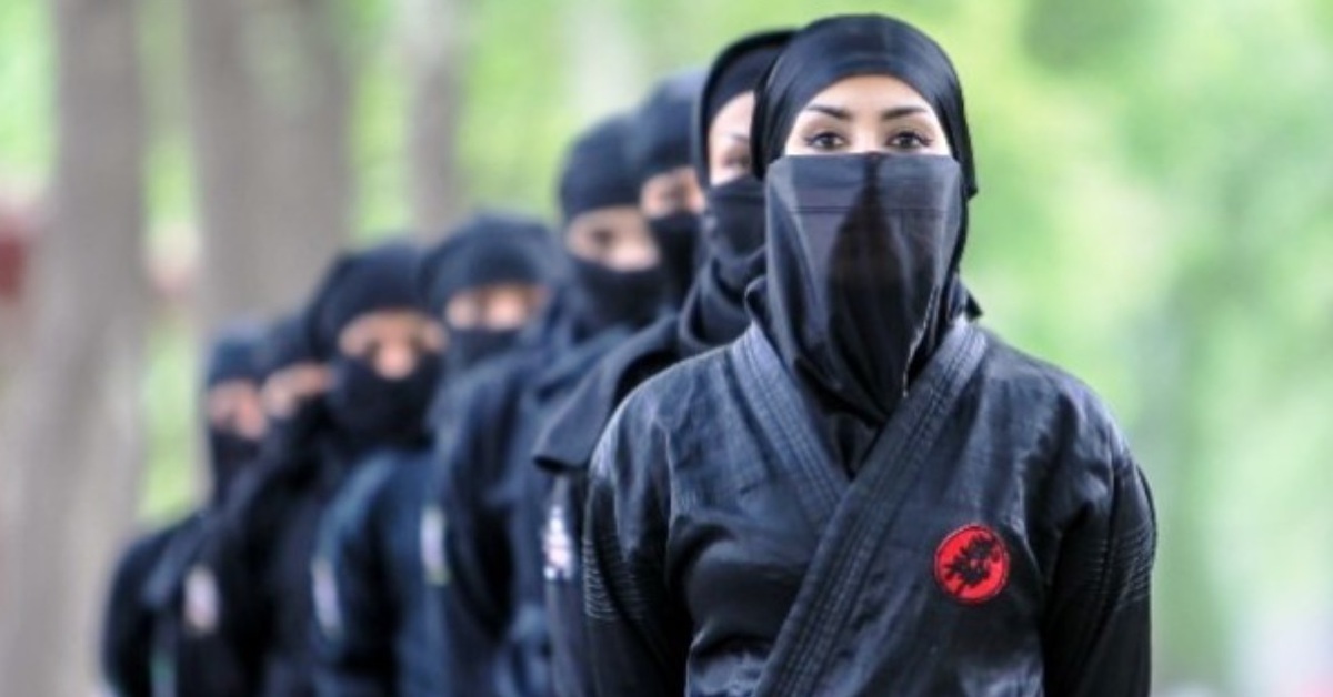 The truth about Iran's all-female ninja army.