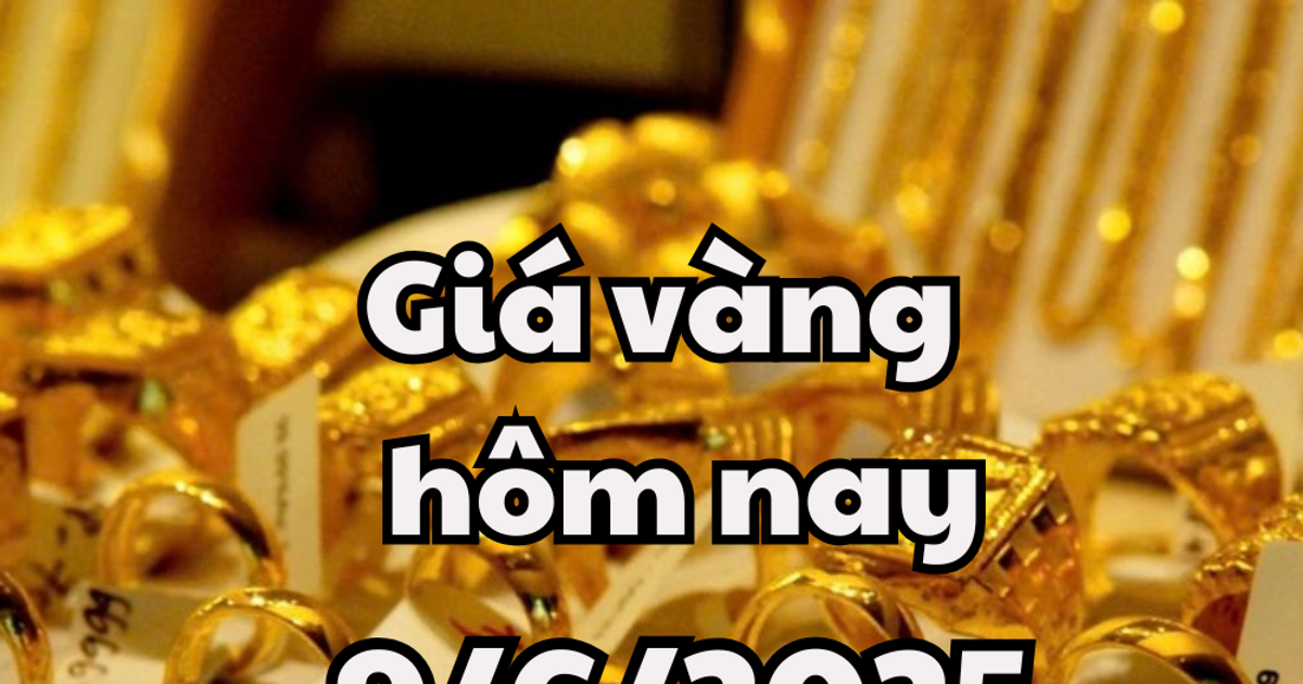 Gold price update on the morning of June 9, 2025: SJC gold increased ...