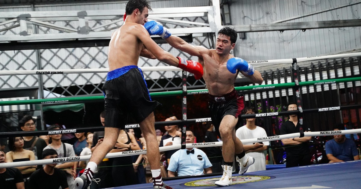 Fierce boxing matches at the Matrix Boxing Championship