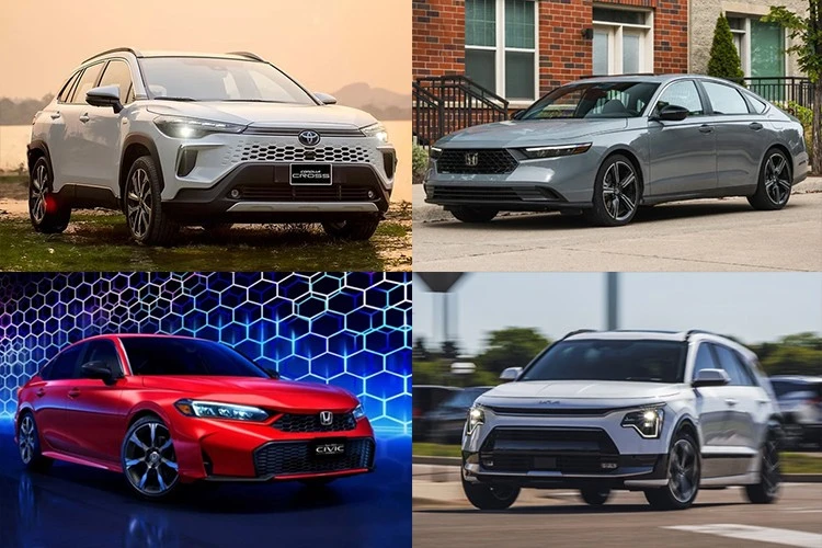 Top most fuel-efficient hybrid cars of 2025