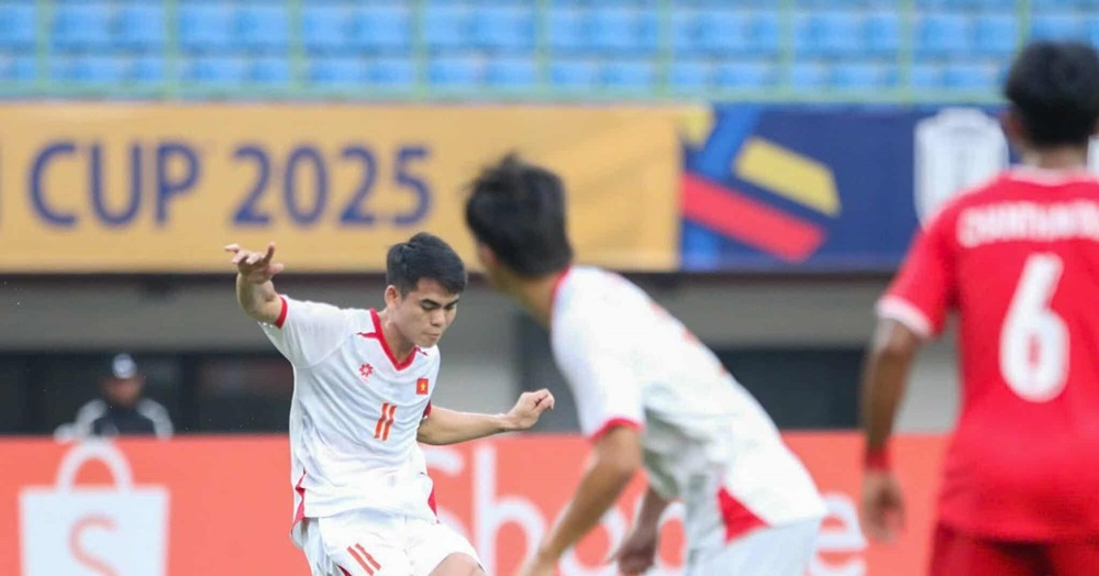 Calendrier des matchs U23 Asie du Sud-Est 2025 aujourd'hui 22 juillet : U23 Vietnam en compétition