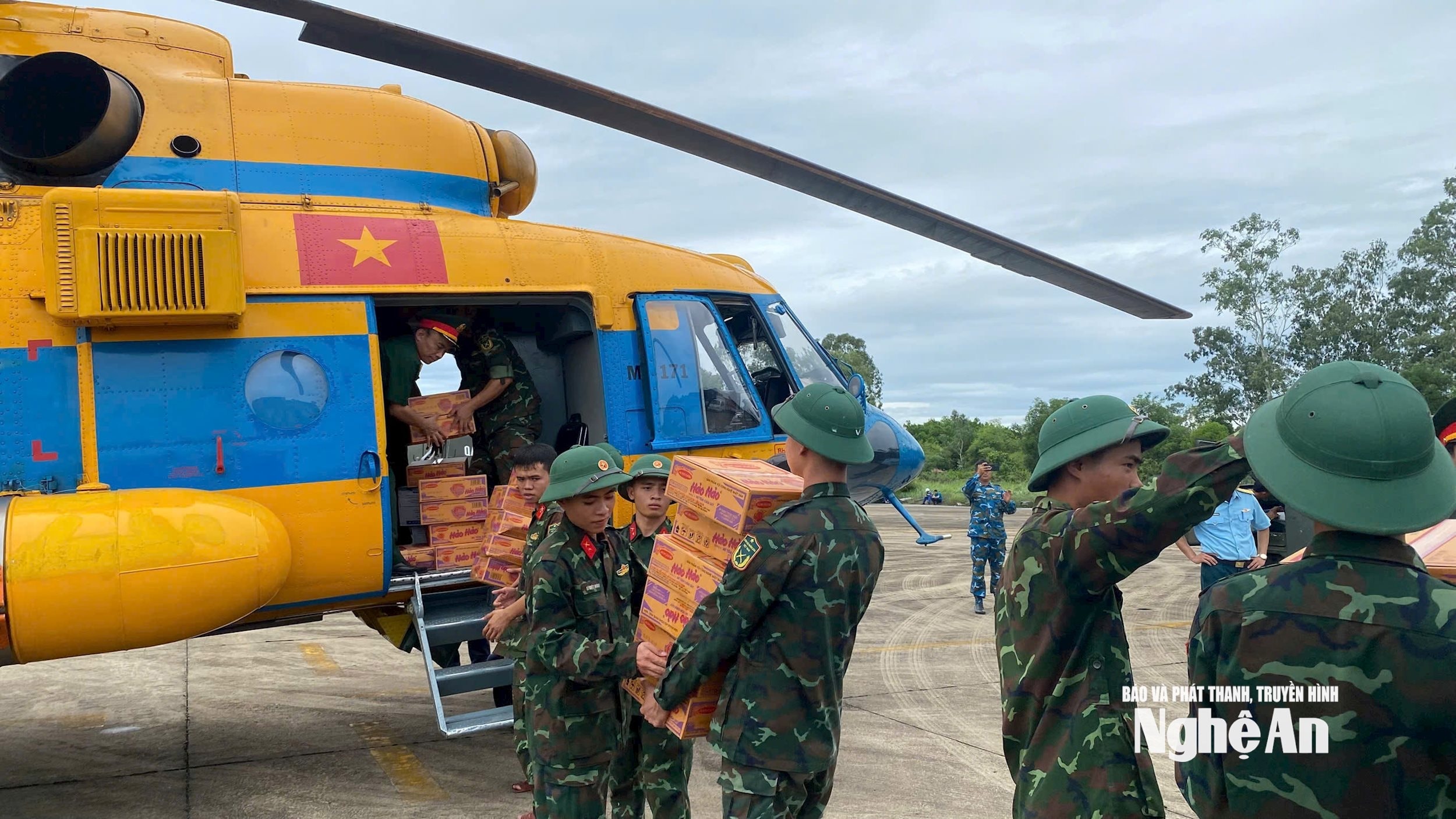 The third relief shipment from the Ministry of National Defense ...