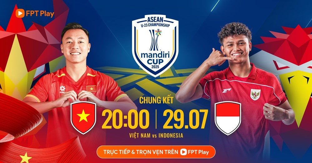 本日7/29午後8時、U23ベトナム対U23インドネシアのサッカーライブ視聴リンク