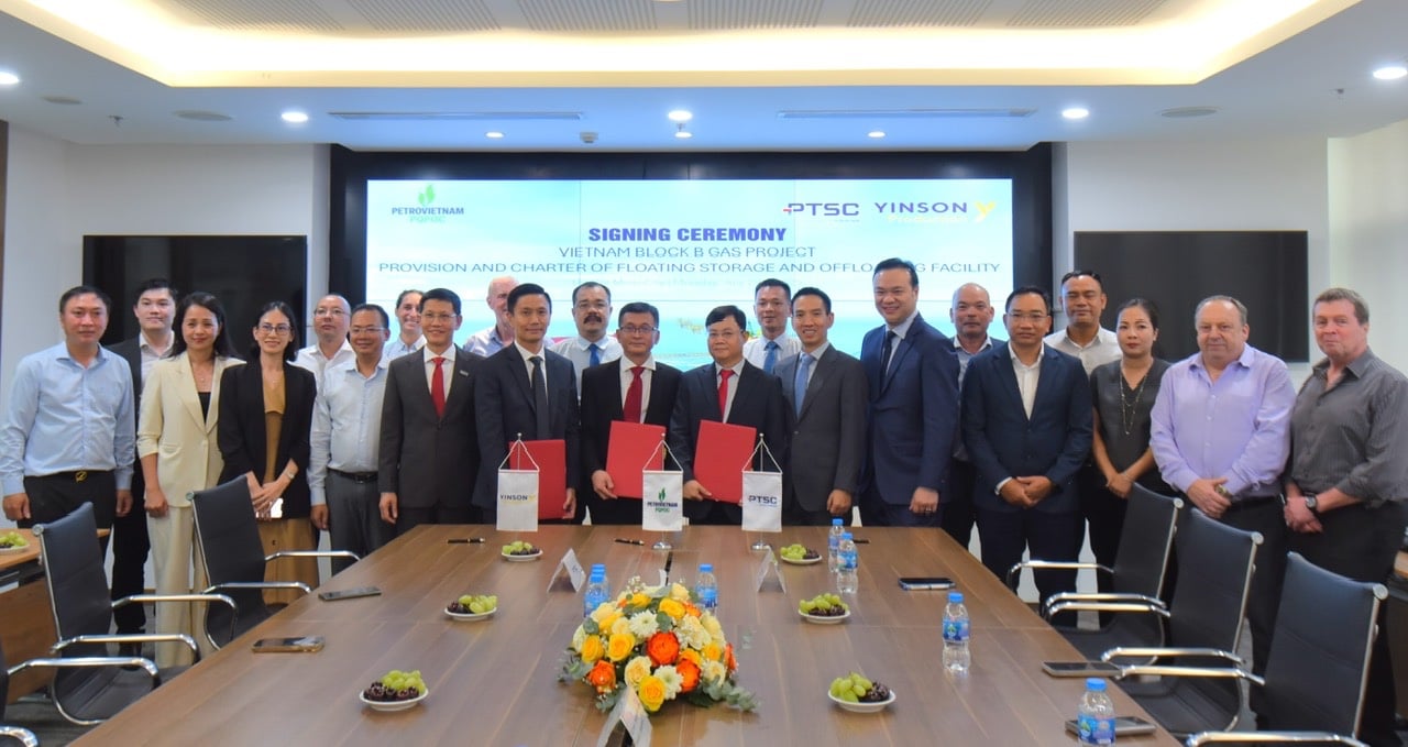 PTSC and Yinson Production signed a contract to supply FSO for the ...