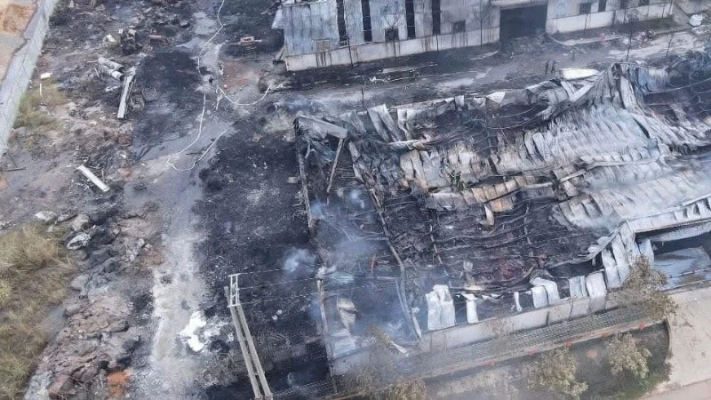 Lao Cai: Fire in Au Lau ward causes approximately 40 billion VND in damage.