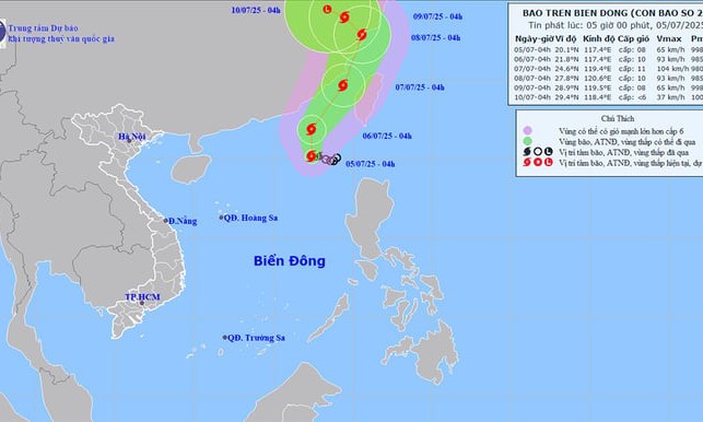 Storm No. 2 forms in the East Sea, heavy rain is about to return to the ...