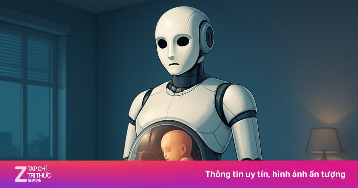 The world's first surrogate mother robot.