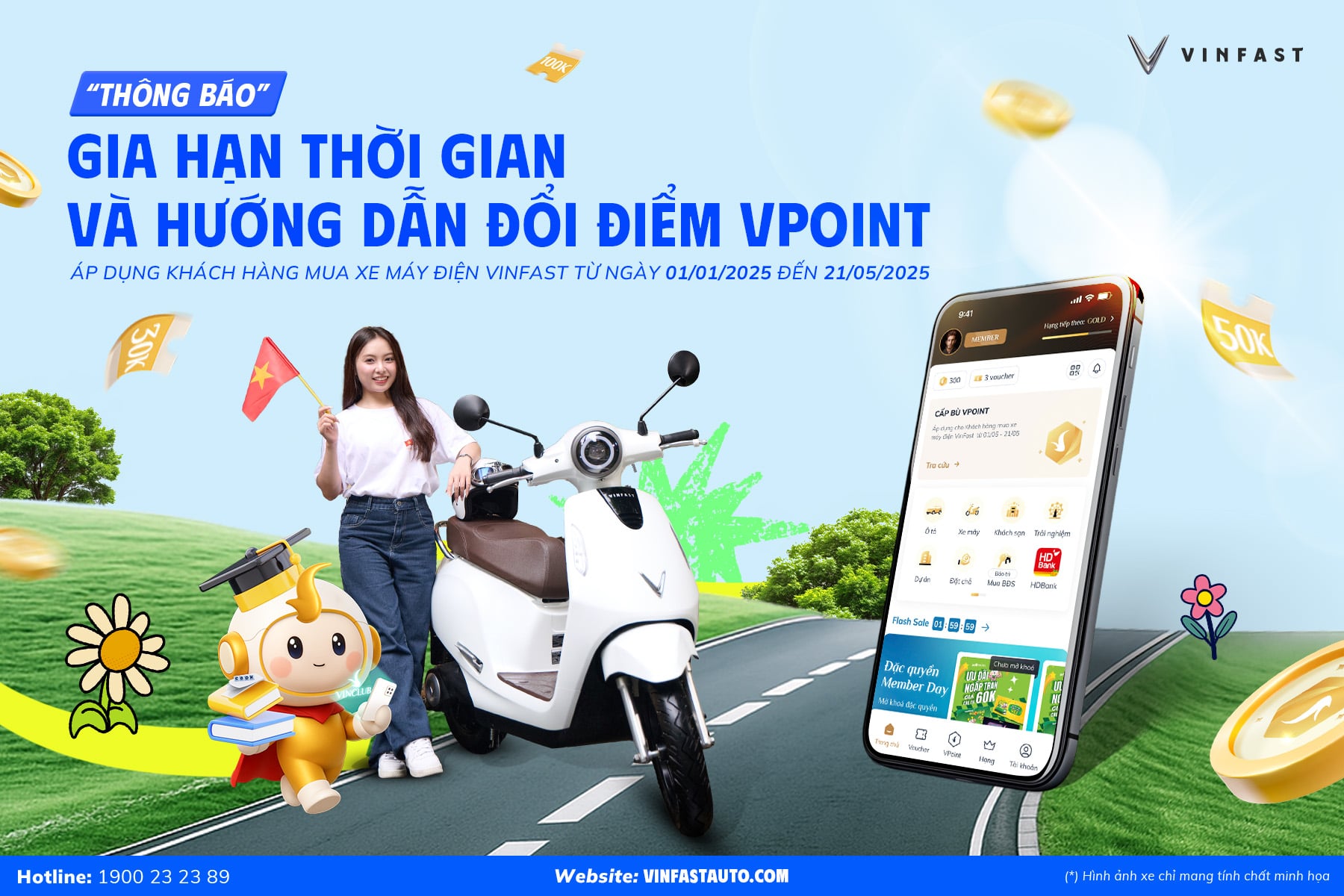 ประกาศขยายเวลาการใช้คะแนนสะสม VPOINT สำหรับลูกค้าที่ซื้อรถจักรยานยนต์ ...