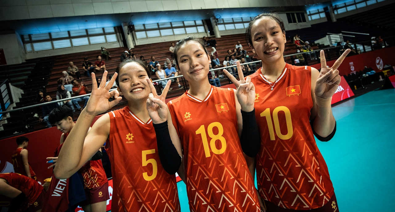 Vietnam women's volleyball team makes history at the 2025 U21 World Cup
